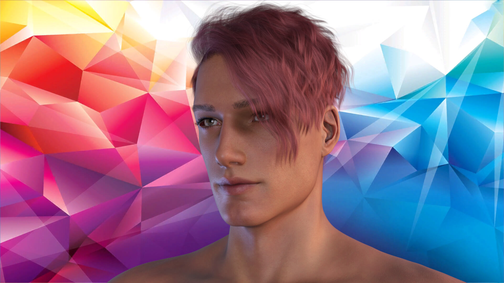 Damian HD FBX - Textures in a Separate Folder 3D Model by den