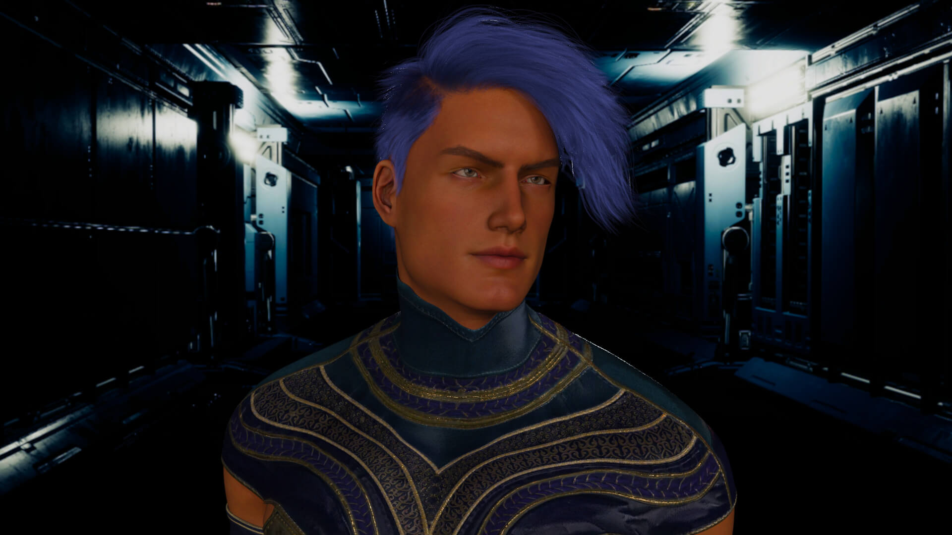 Damian HD FBX - Textures in a Separate Folder 3D Model by den
