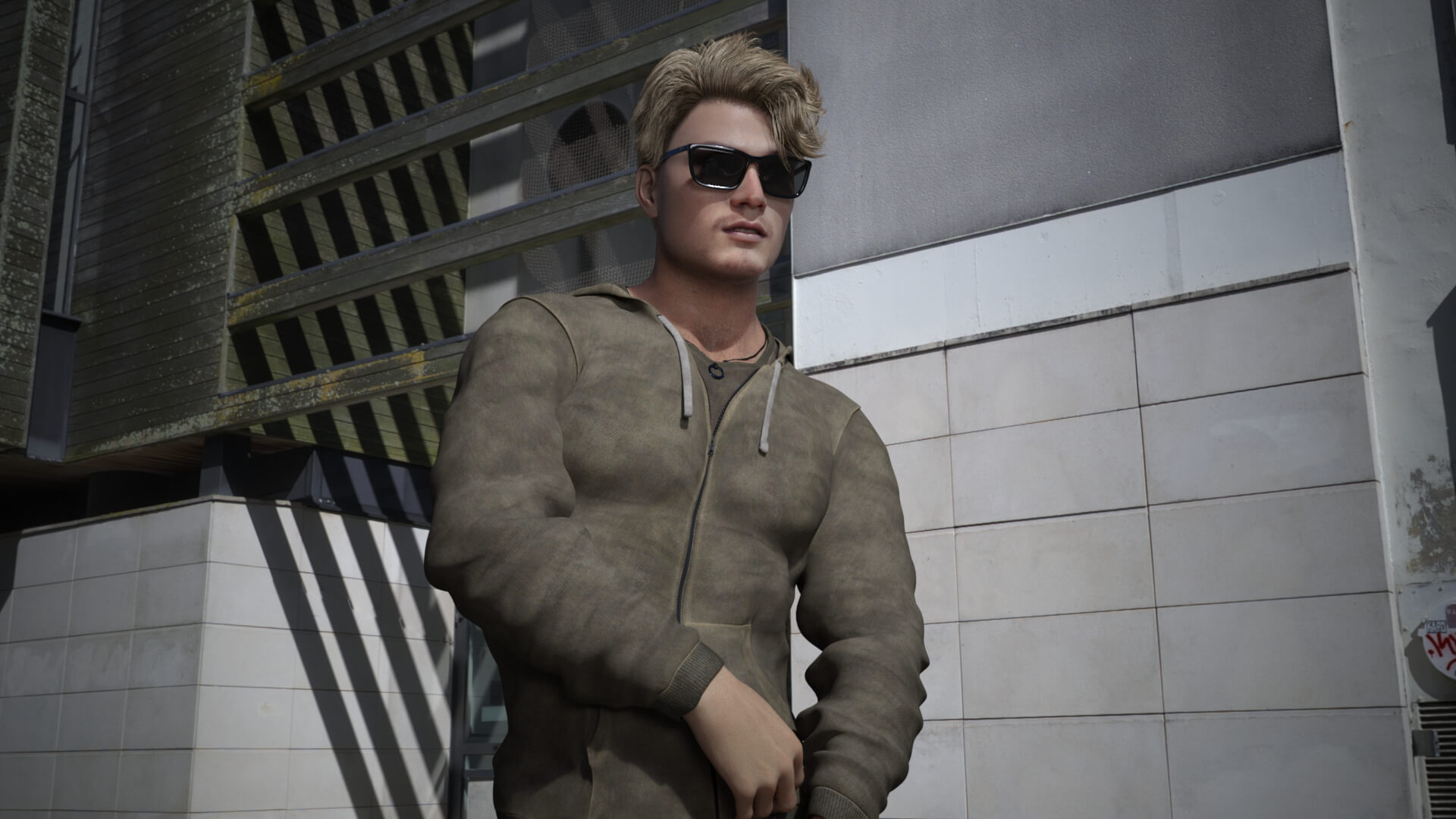 Damjan HD Autodesk 2020 FBX - Textures in an Separate 3D Model by den