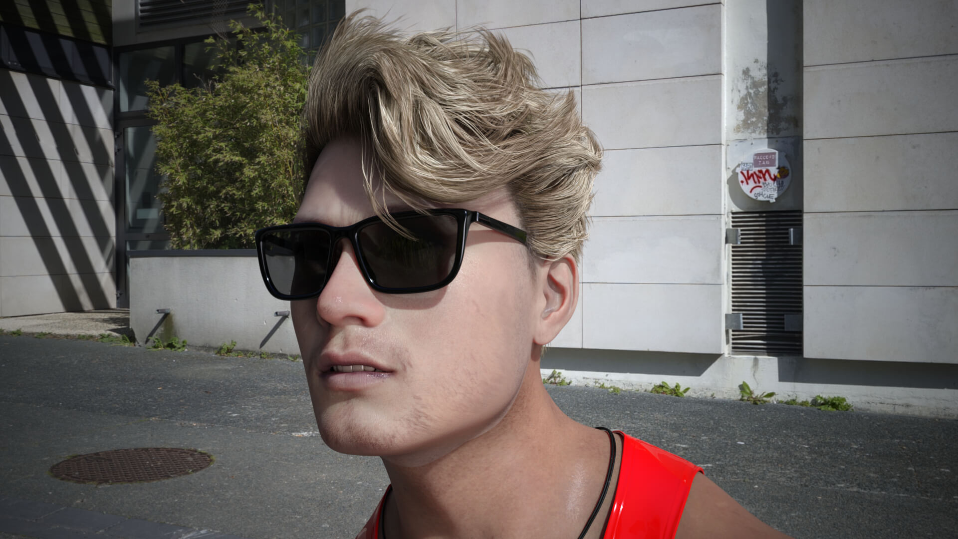 Damjan HD OBJ for Genesis 8.1 Male - Textures in an Separate 3D Model ...