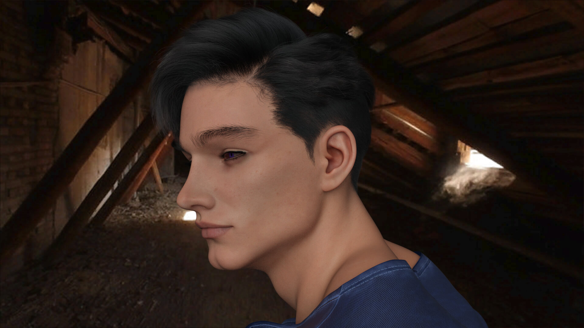 Dax Kronn HD for Genesis 9 - Daz Content by den