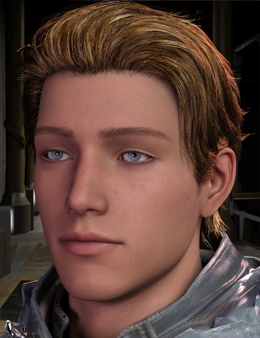 Star Wars Series: Cal Kestis Hair for Unreal Engine Files - 3D Model by den