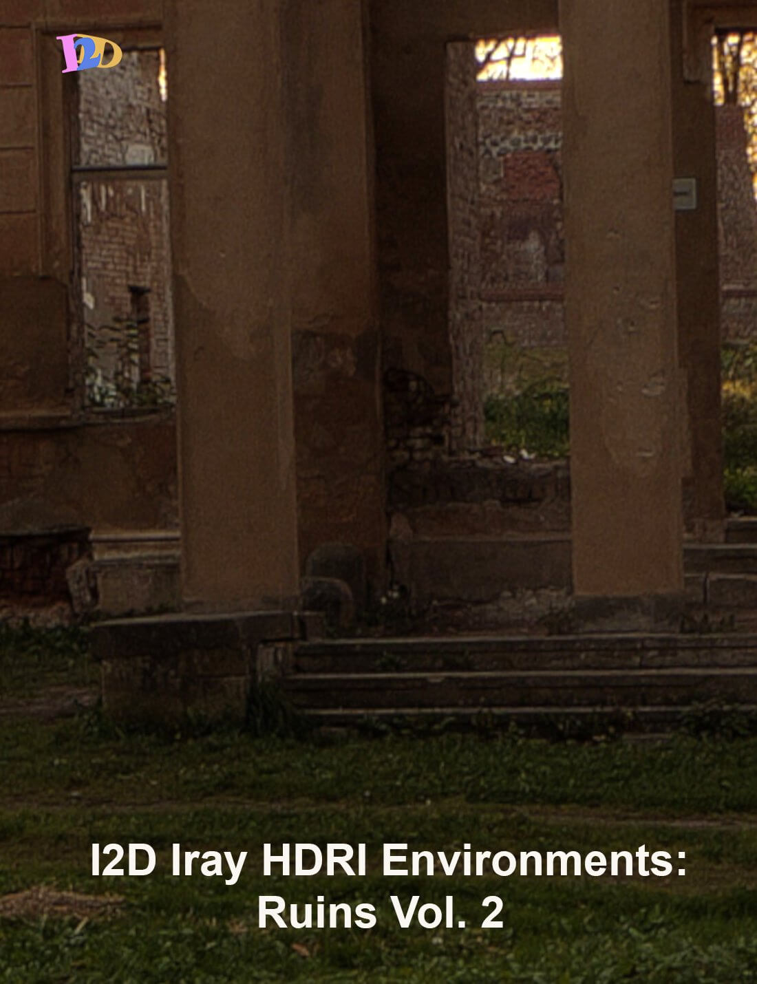 I2D Iray HDRI Environments: Ruins Vol. 2 - Daz Content by den