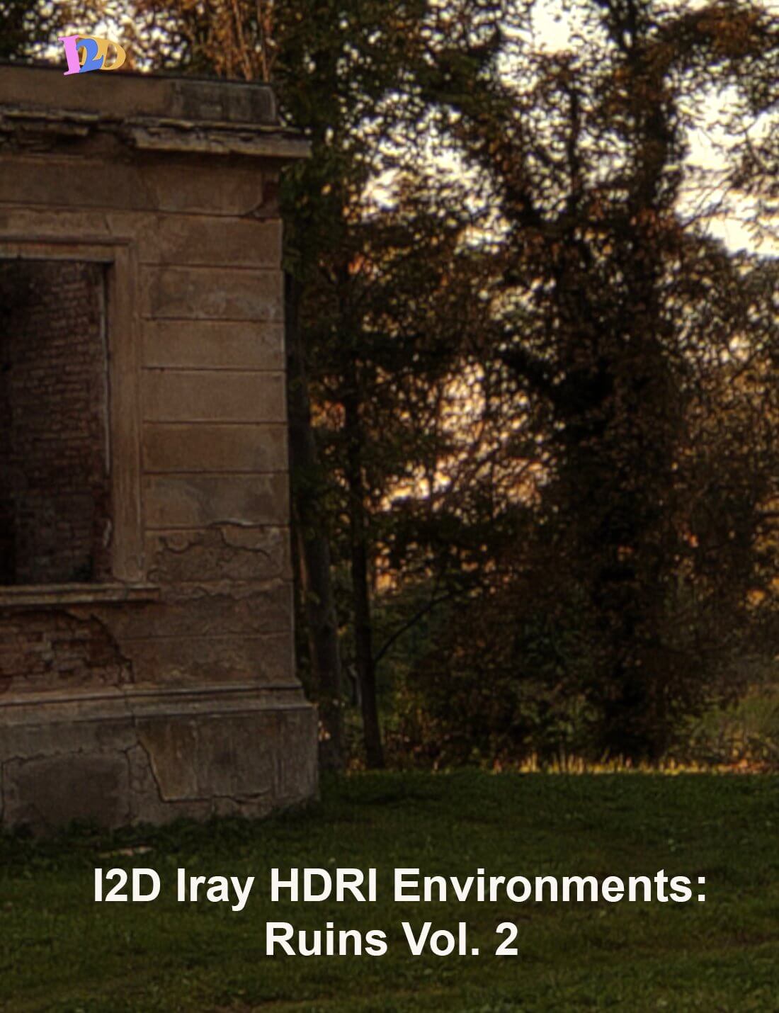I2D Iray HDRI Environments: Ruins Vol. 2 - Daz Content by den