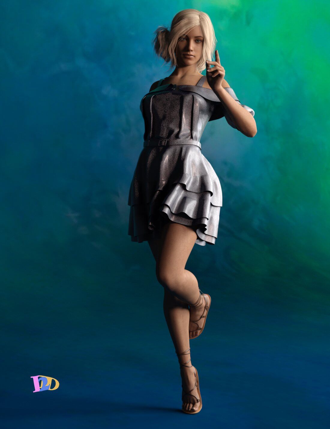 I2D Realistic Clothing Fabric Shaders - Daz Content by den