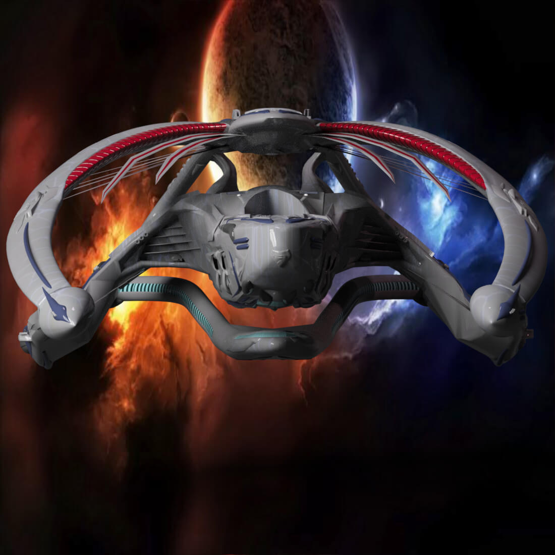 Andromeda Ascendant Starship - Daz Content by den