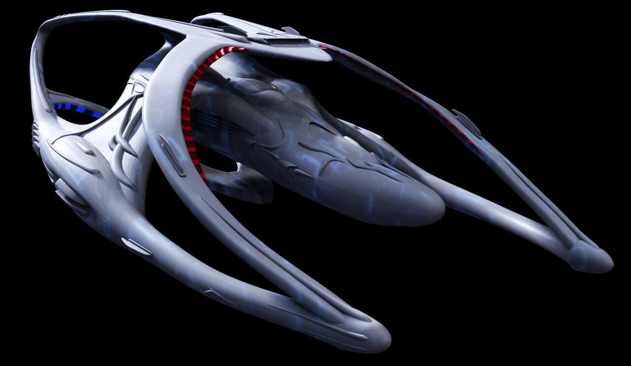 Andromeda Ascendant Starship for Universal & Objects - 3D Model by den
