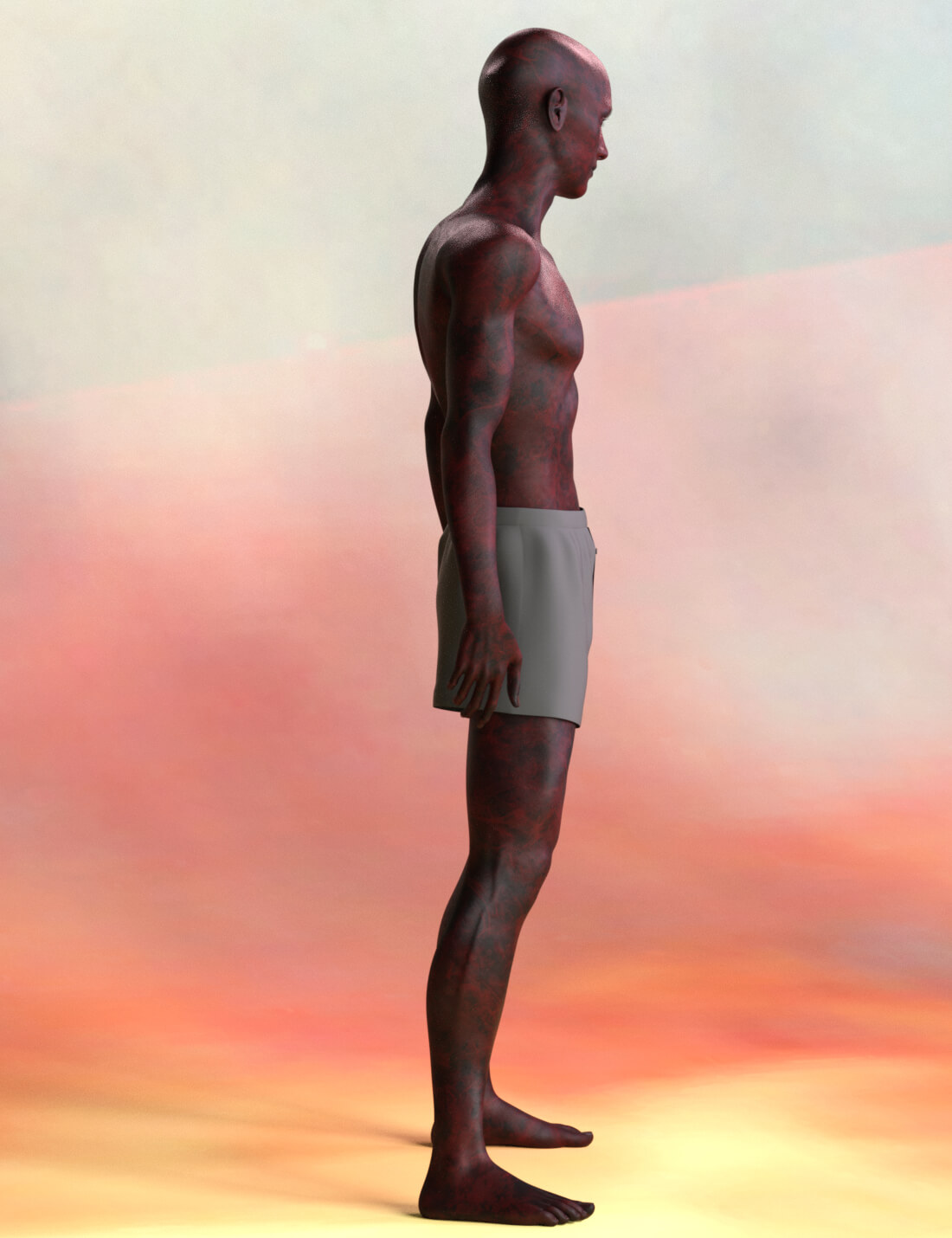 Bodies Evil HD for Genesis 9 OBJ Fit - 3D Model by den