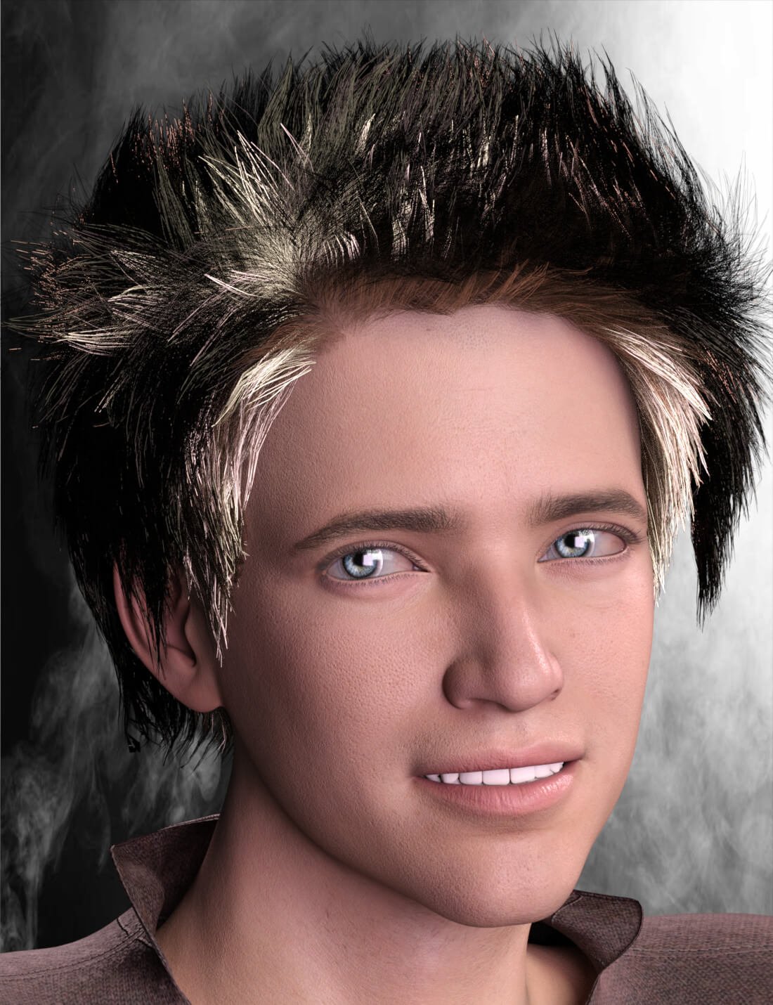 LT dForce Bad Boy Short Hair for Genesis 9 - Daz Content by den
