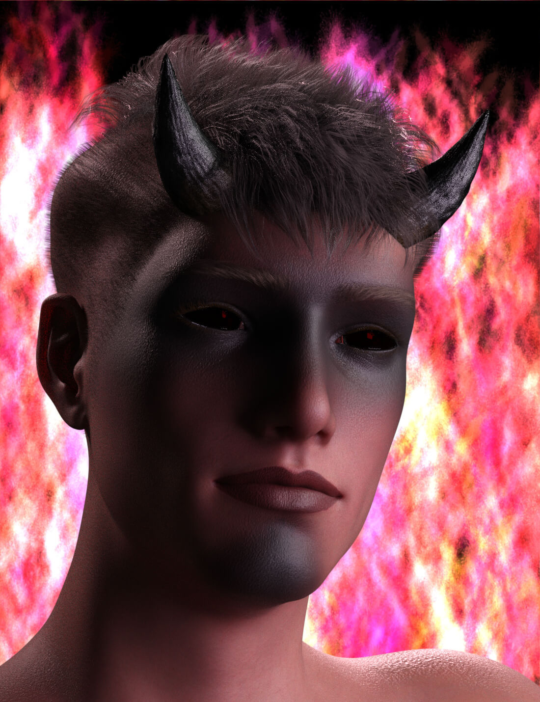 LT Evil Body and Head Morphs for Genesis 9 OBJ Fit - 3D Model by den