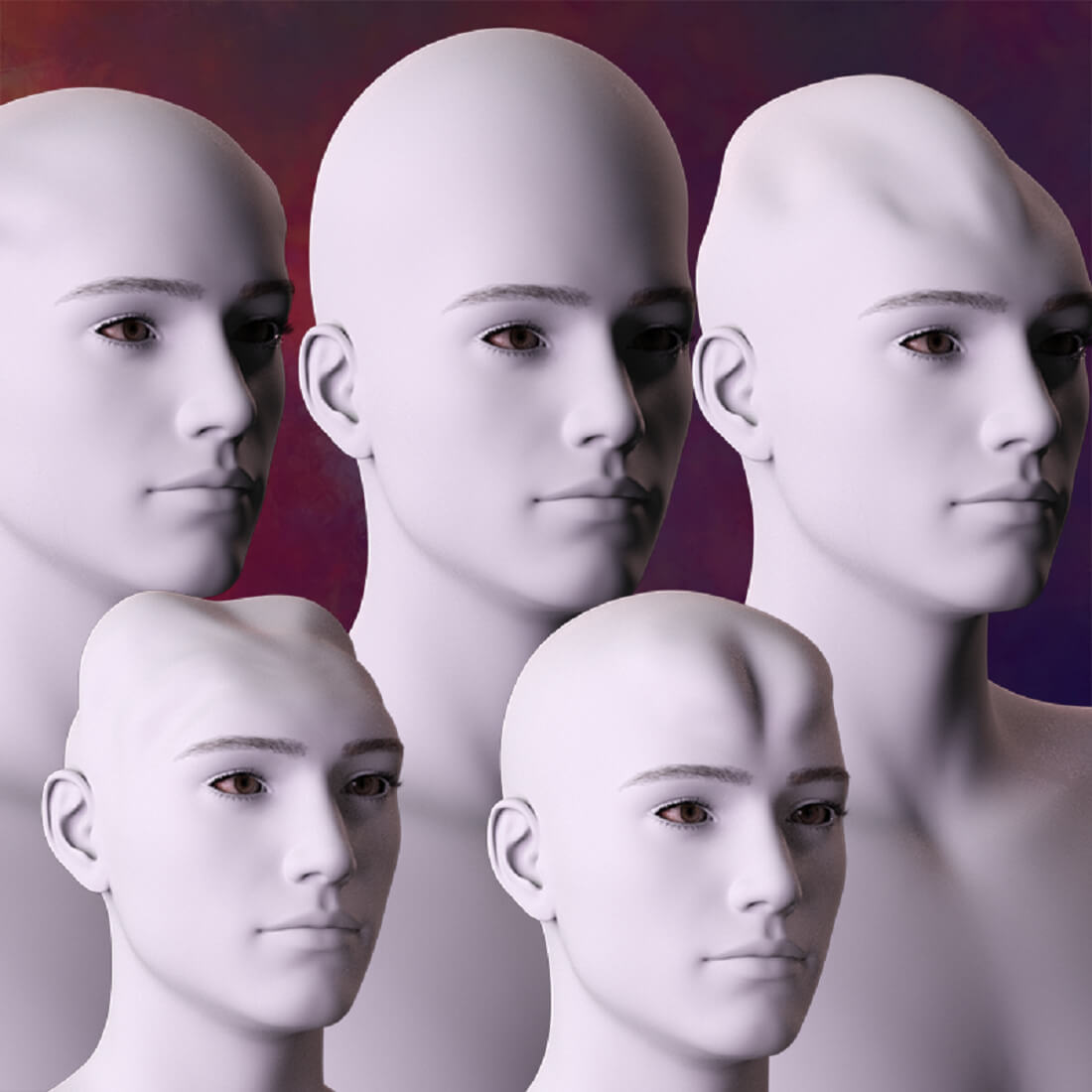 LT Evil Body and Head Morphs for Genesis 9 OBJ Fit - 3D Model by den