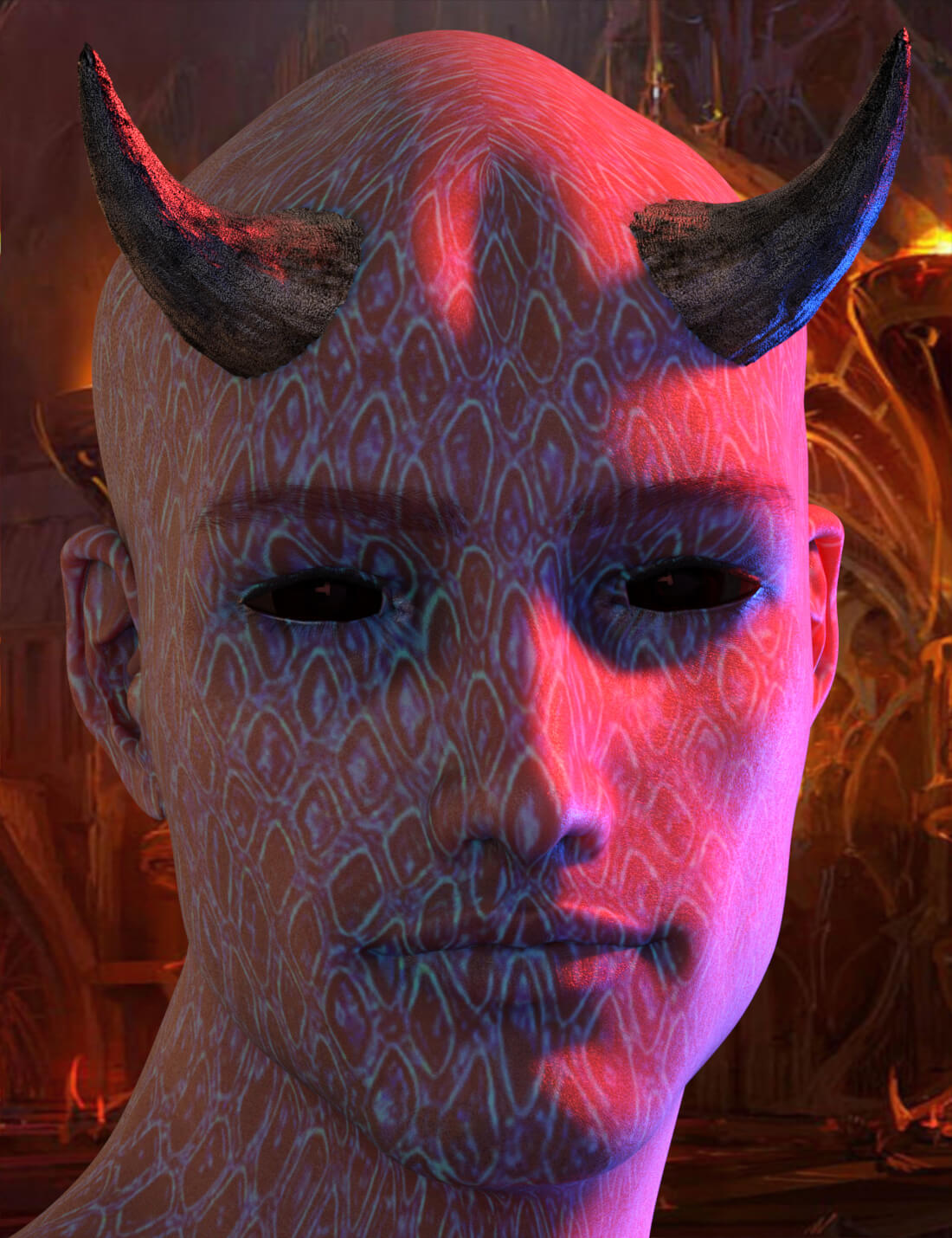 LT Evil Body and Head Morphs HD for Genesis 9 - Daz Content by den