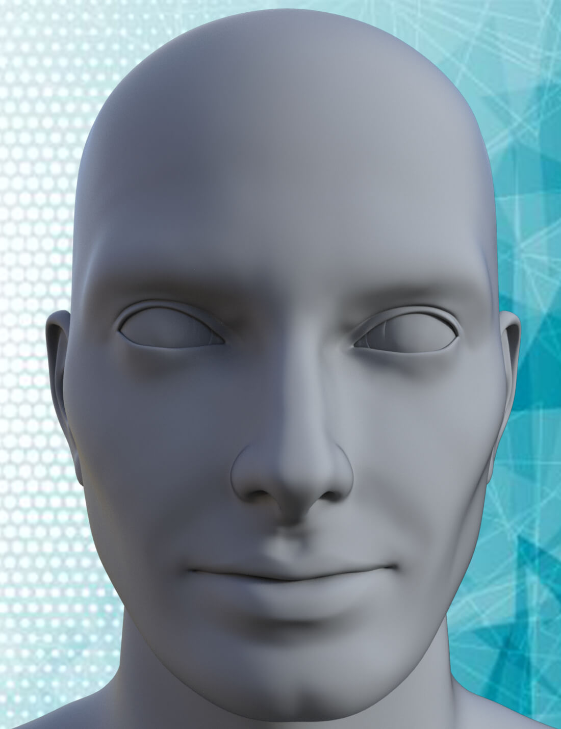 LT G9 Heads and Bodies Vol 1 Base Male Wavefront OBJ Fit - 3D Model by den