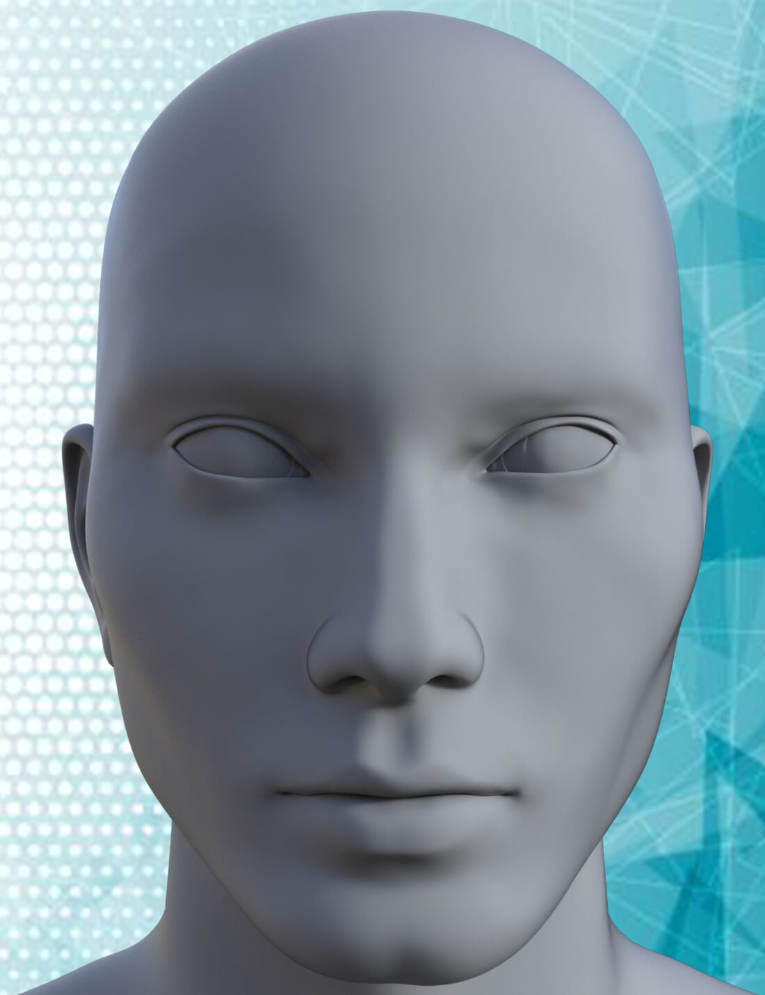 LT G9 Heads and Bodies Vol 1 Base Male Wavefront OBJ Fit - 3D Model by den