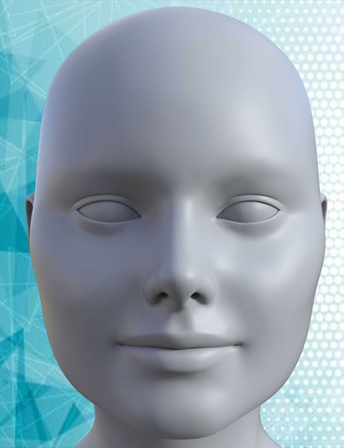 LT Genesis 9 Head Morphs Vol 1 Base Female Fit - 3D Model by den