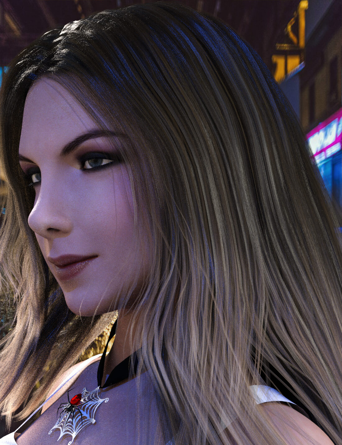 LT Genesis 9 Heads Vol 1 and 3 Base Female Wavefront OBJ Fit - 3D Model ...