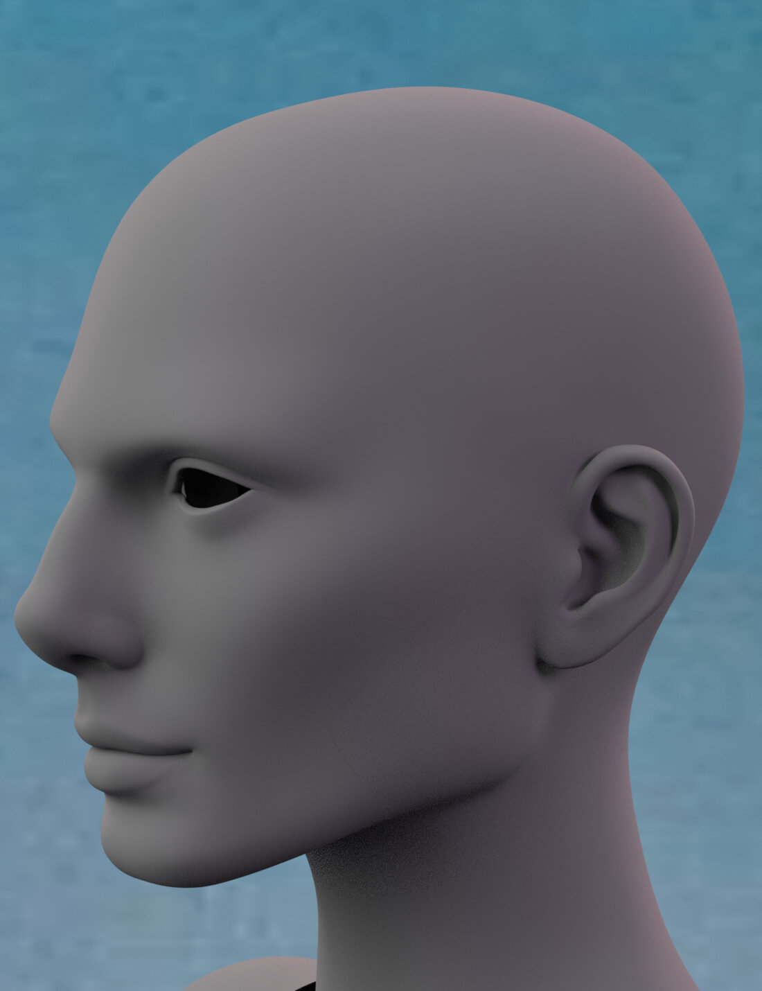 LT Genesis 9 Heads Vol 1 and 3 Base Female Wavefront OBJ Fit - 3D Model ...