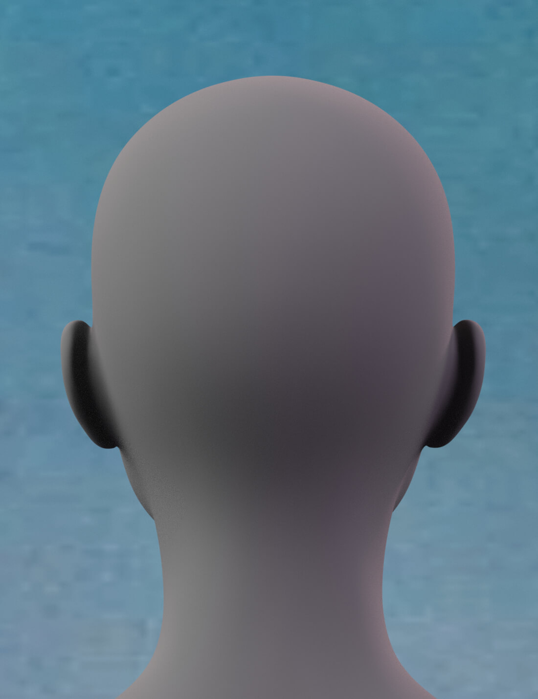 LT Genesis 9 Heads Vol 1 and 3 Base Female Wavefront OBJ Fit - 3D Model by den