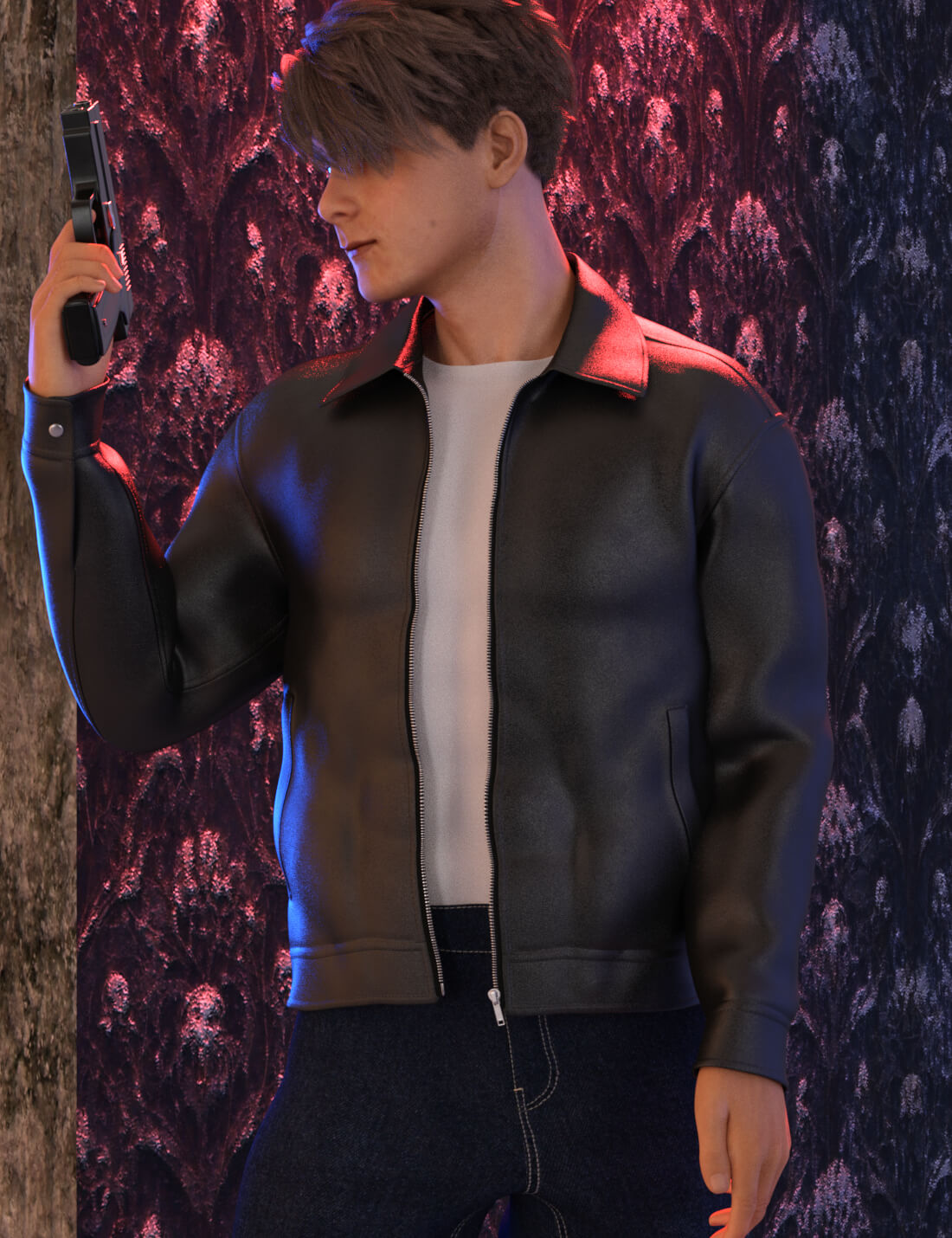 LT Harry To Genesis 9 Wavefront OBJ Fit - 3D Model by den