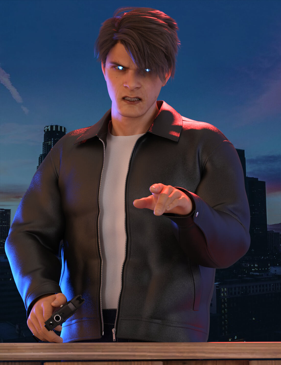 LT Harry To Genesis 9 Wavefront OBJ Fit - 3D Model by den