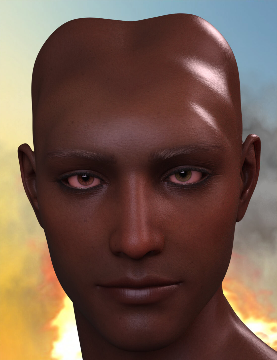 LT Heads Evil HD for Genesis 9 OBJ Fit - 3D Model by den