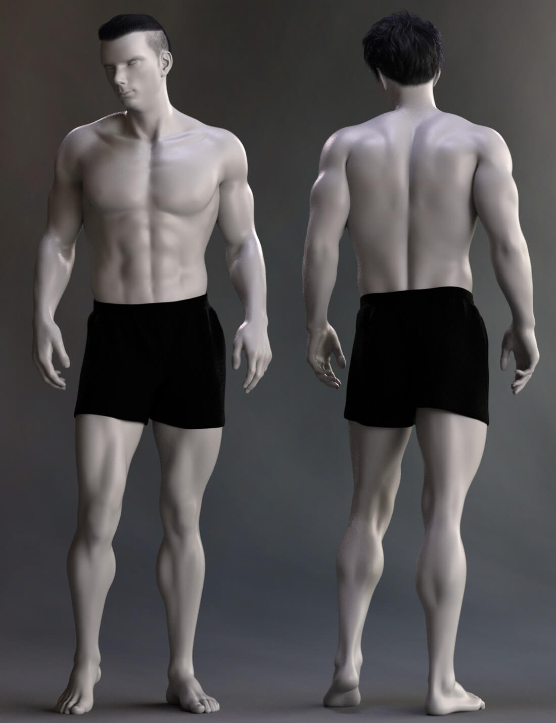 LT Kurosaki HD Complete Bundle for Genesis 8.1 Male by den