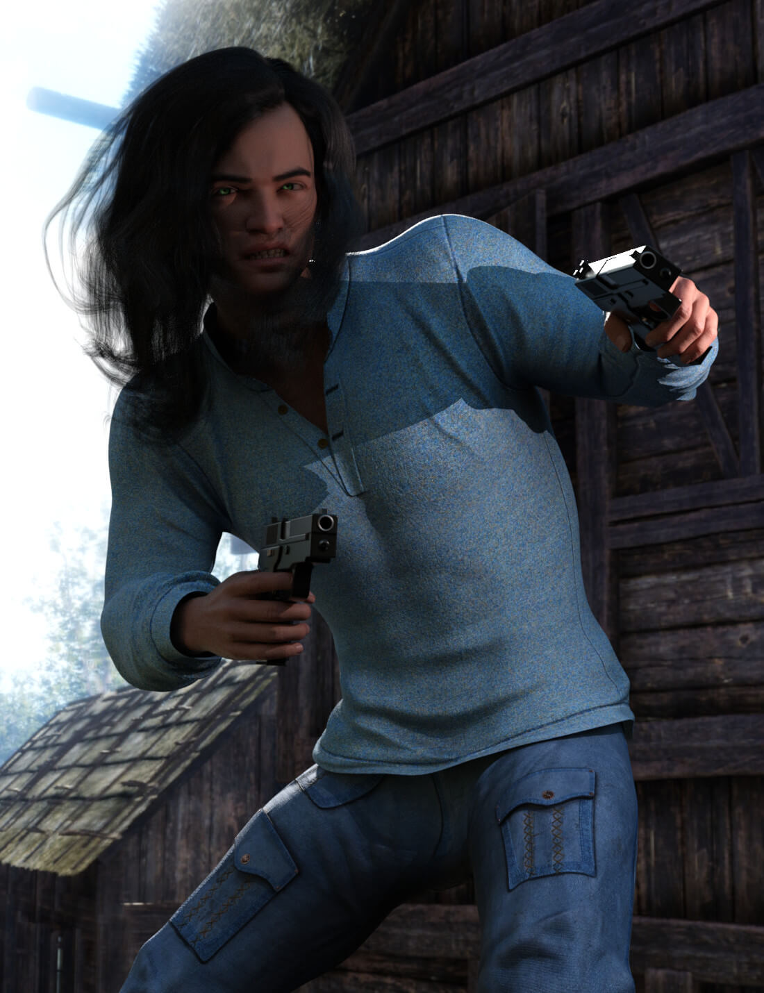 LT Lewis HD for Genesis 8.1 Male - Daz Content by den