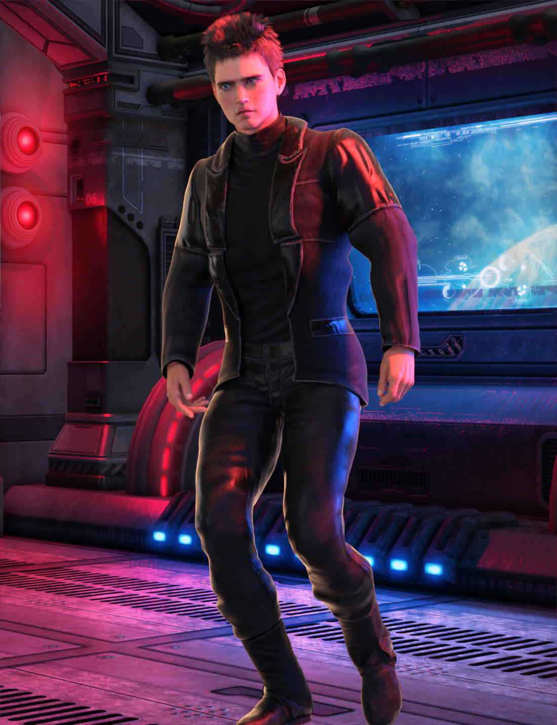 LT Luke Esner HD for Genesis 8.1 Male - Daz Content by den