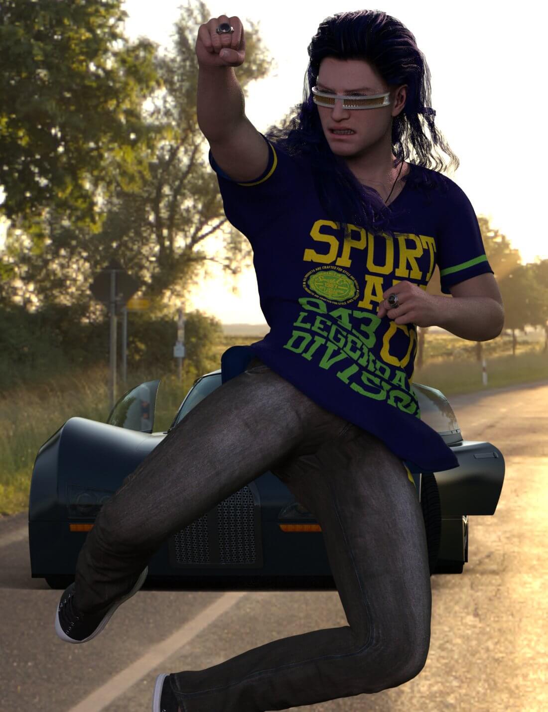 Character and Outfit Bundle For Genesis 8.1 Male - Daz Content by den