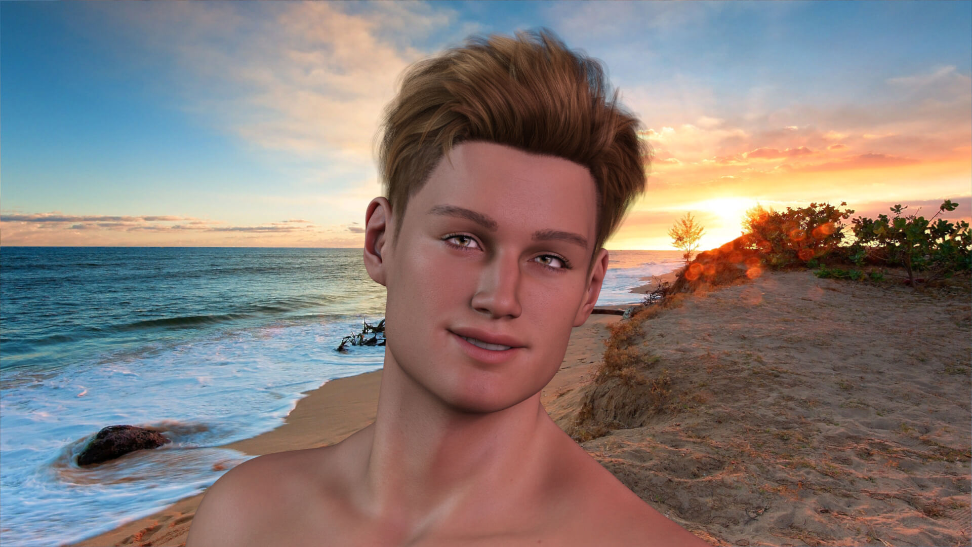 Manu HD OBJ for Genesis 9 - 3D Model by den