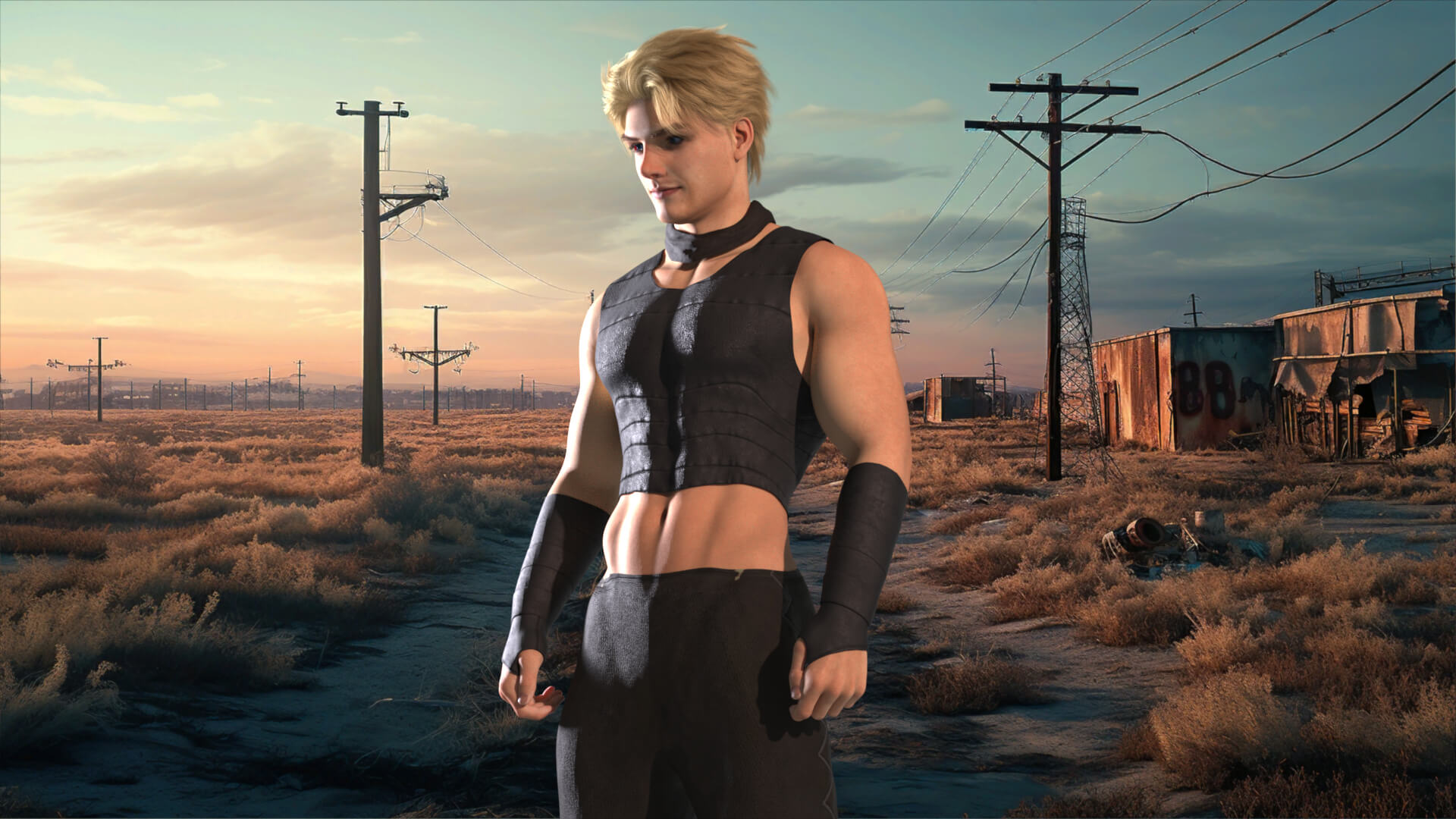 Nick HD Autodesk FBX Rigged With Textures - 3D Model by den