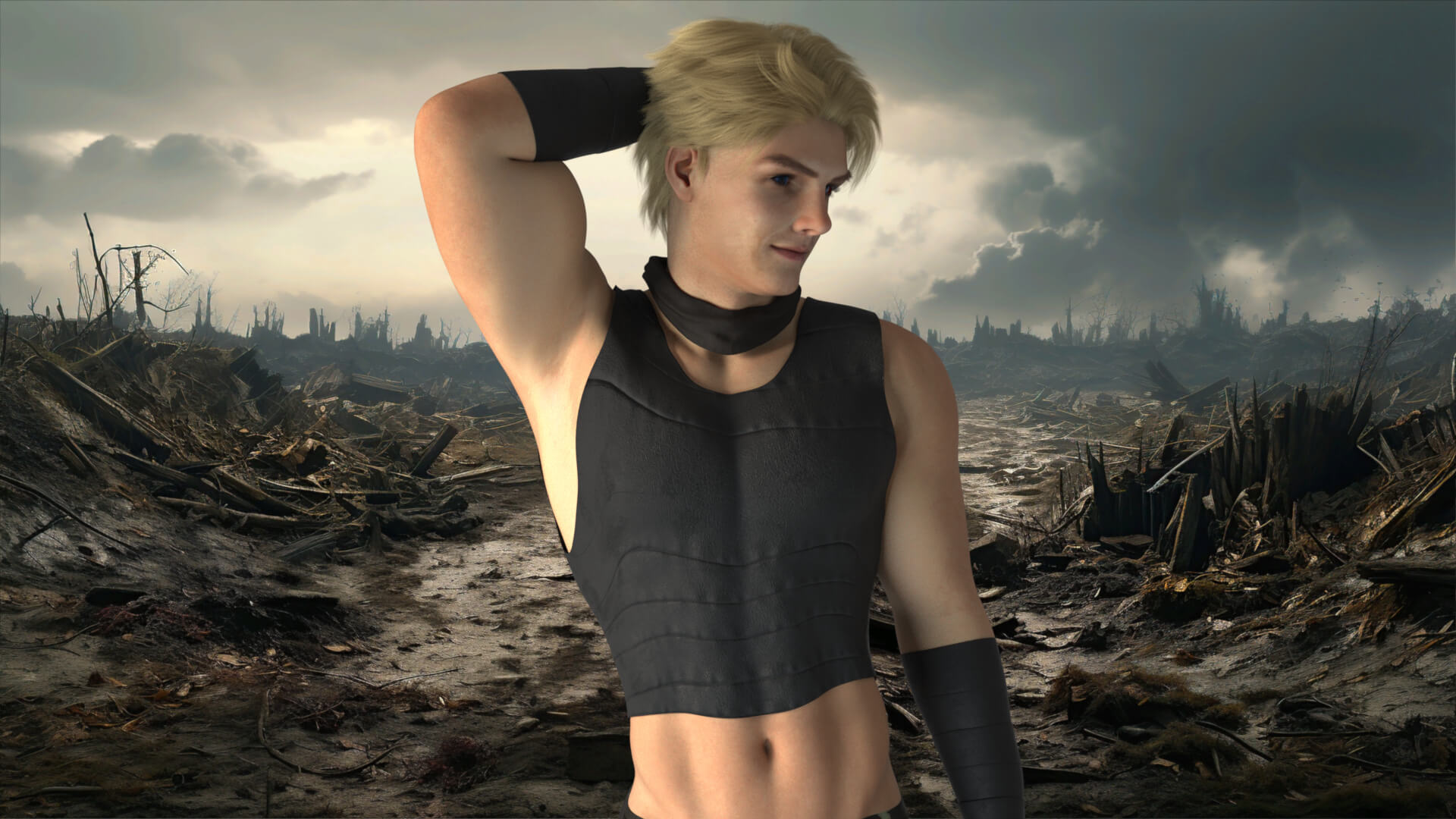 Nick HD Autodesk FBX Rigged With Textures - 3D Model by den