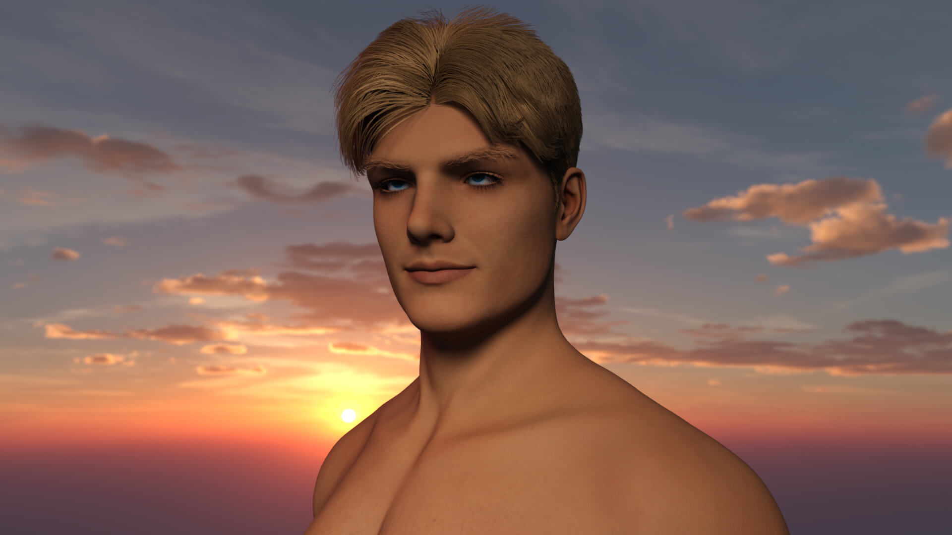 Nick HD Autodesk FBX Rigged With Textures - 3D Model by den