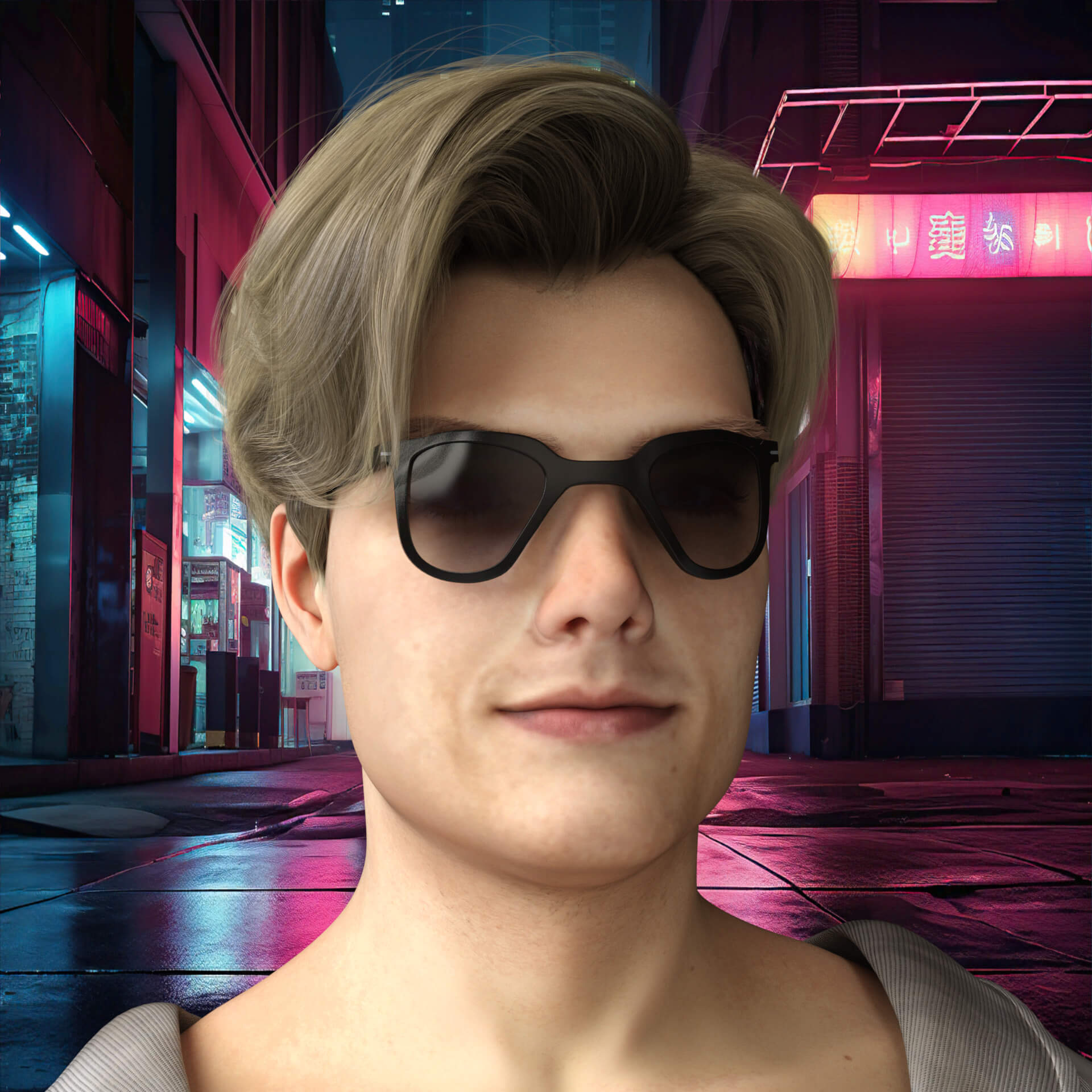 Nick HD Autodesk FBX Rigged With Textures - 3D Model by den