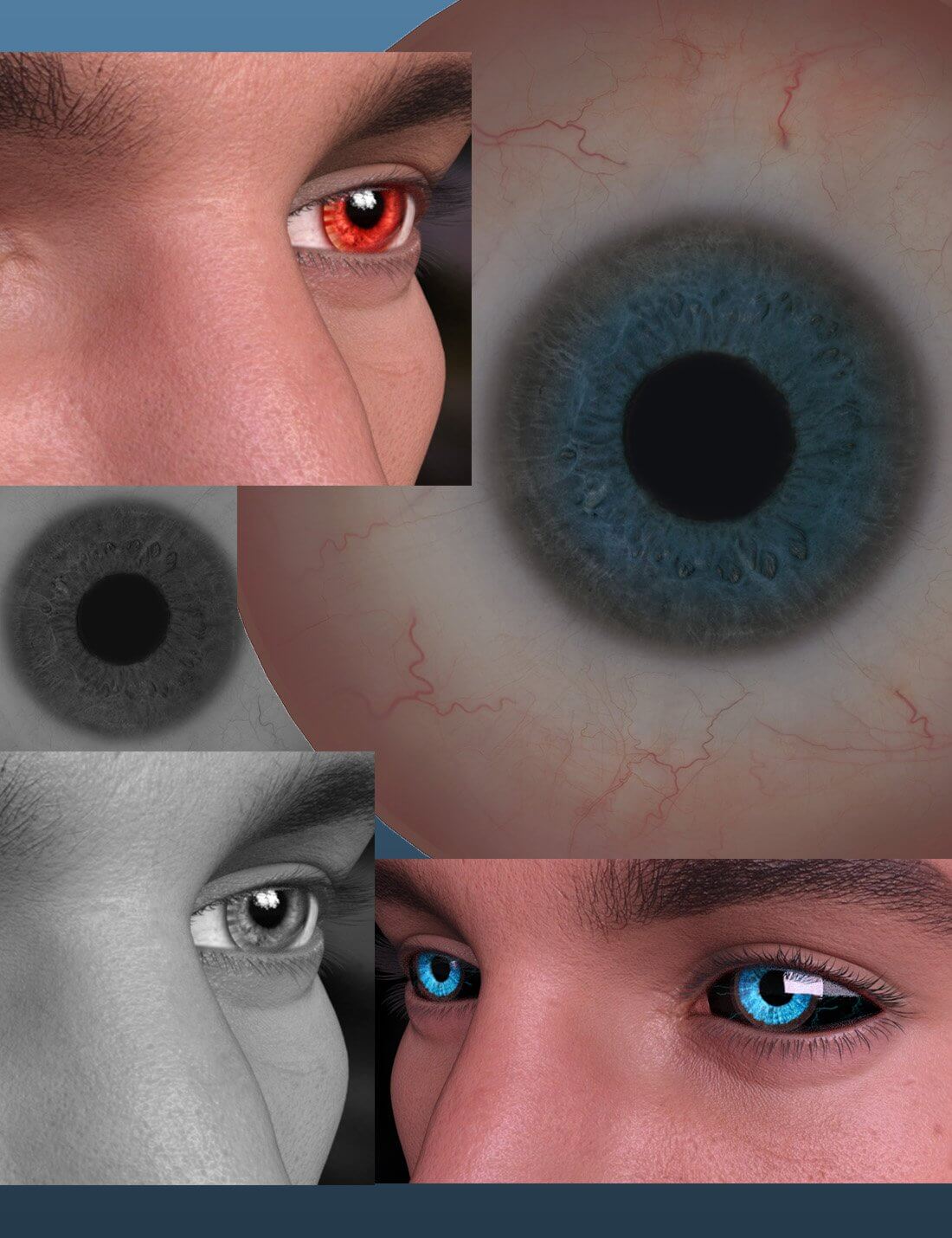 Realistic Eyes for Genesis 8 and 8.1 - Daz Content by den