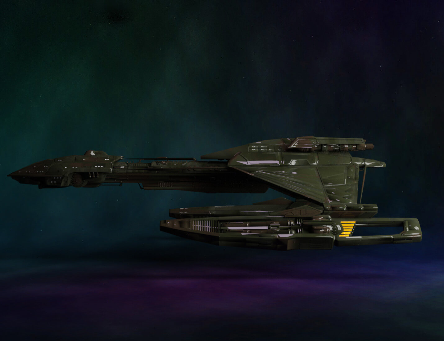 Klingon D5 Class Battlecruiser - Daz Content by den