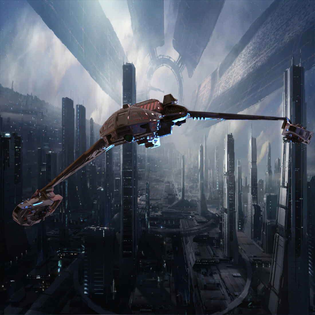 Klingon D5 Class Battlecruiser - Daz Content by den