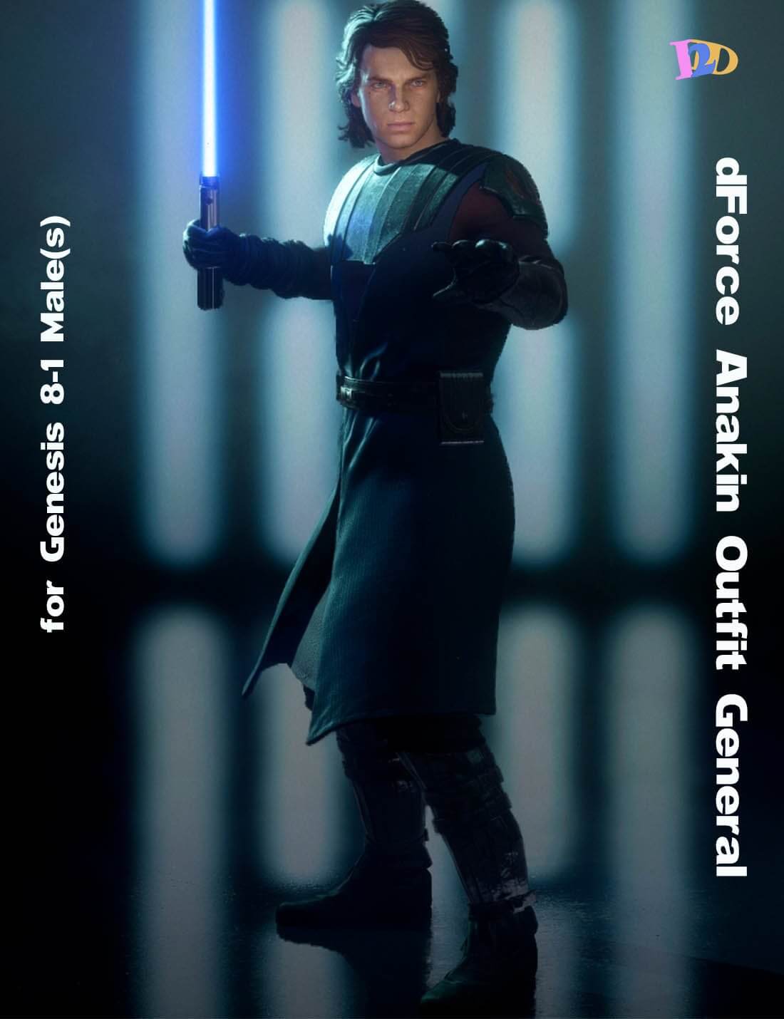 Anakin Complete Pack and Bonus - Daz Content by den