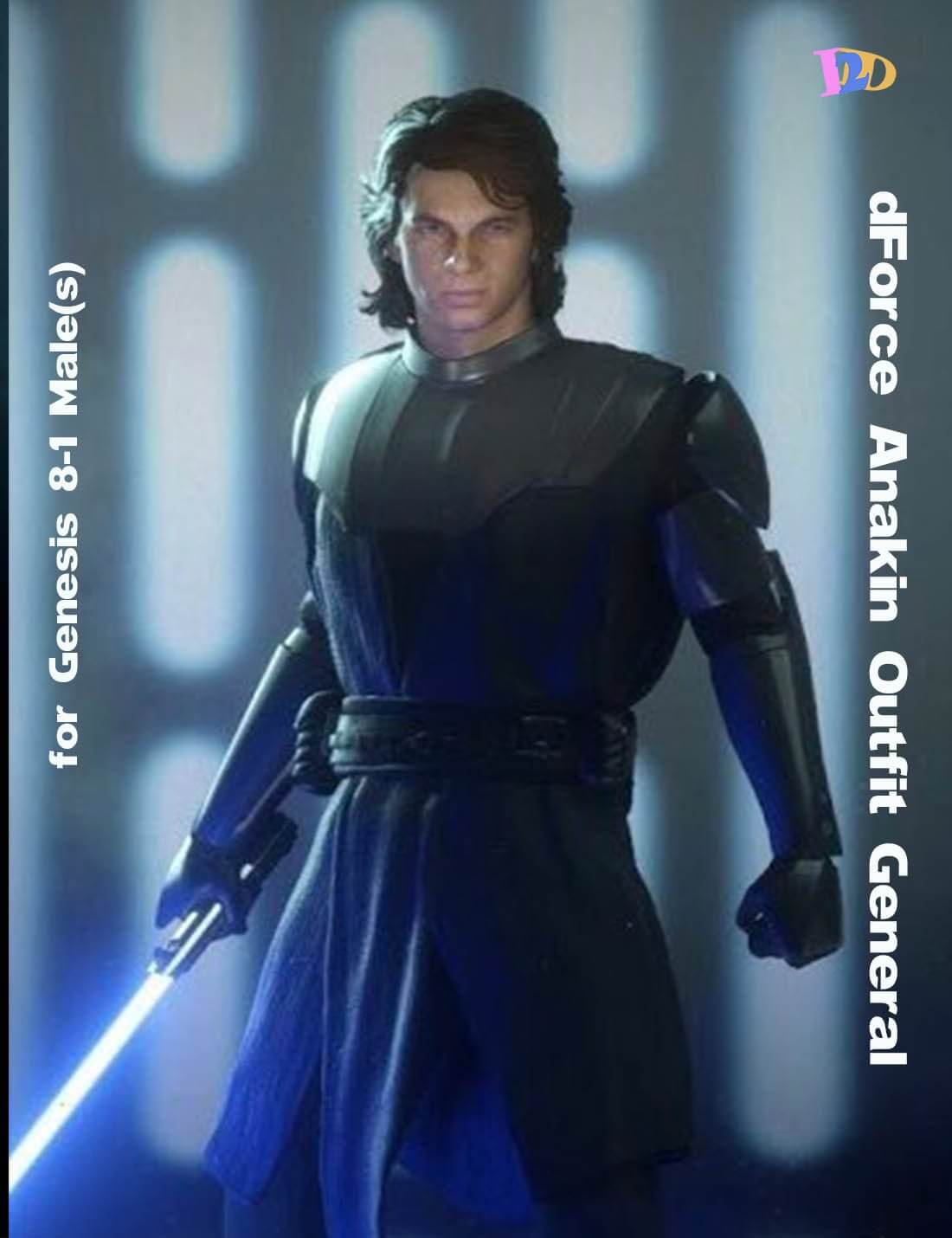 Anakin Complete Pack and Bonus - Daz Content by den