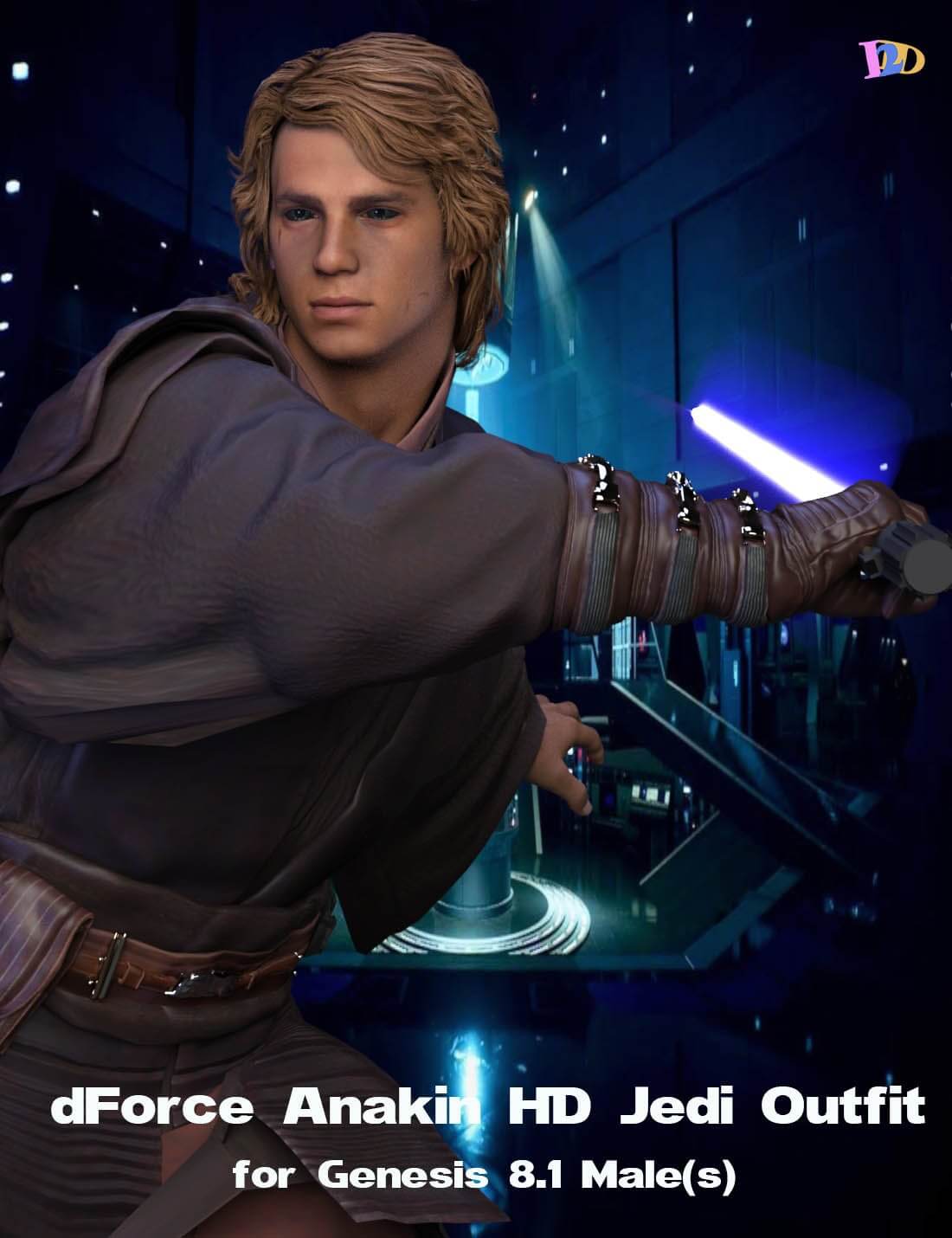 Anakin Complete Pack and Bonus - Daz Content by den