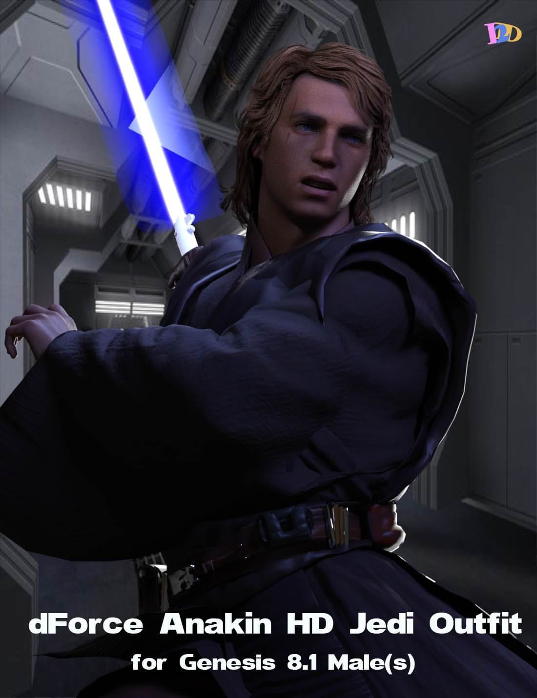 Anakin Complete Pack and Bonus - Daz Content by den