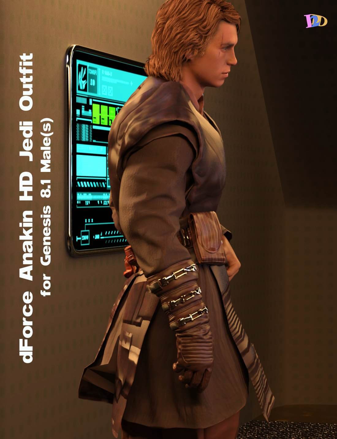 Anakin Complete Pack and Bonus - Daz Content by den