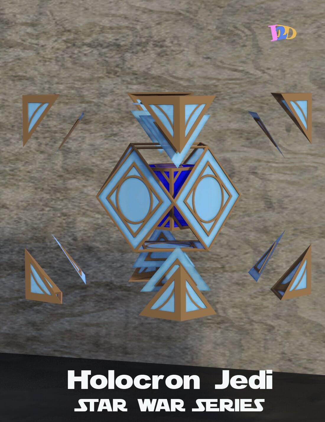 Jedi Holocron - Daz Content by den