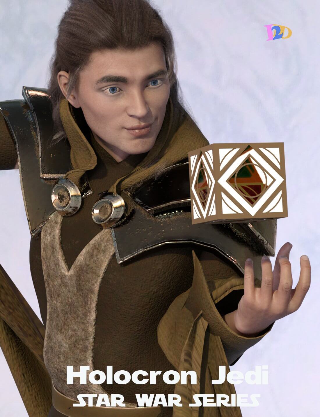 Jedi Holocron - Daz Content by den