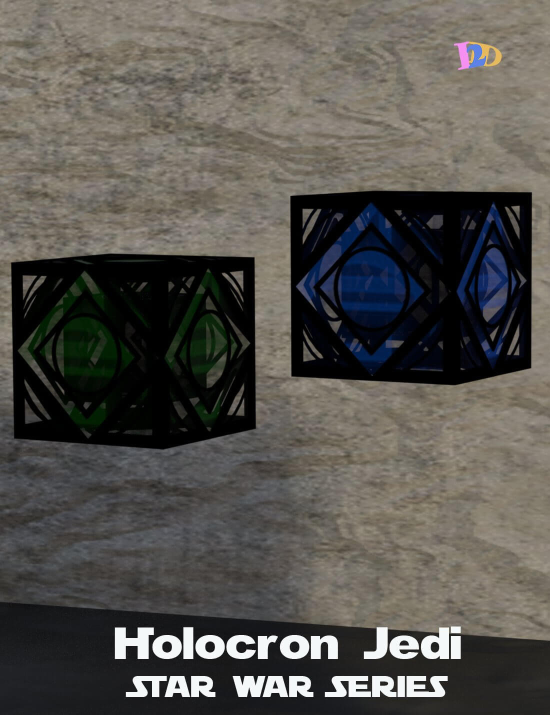 Jedi Holocron - Daz Content by den