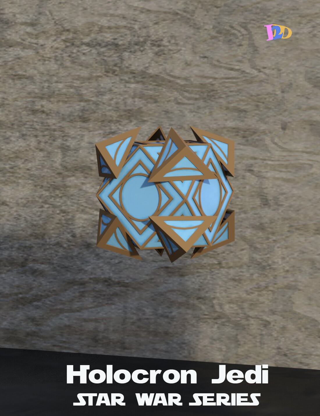 Jedi Holocron - Daz Content by den