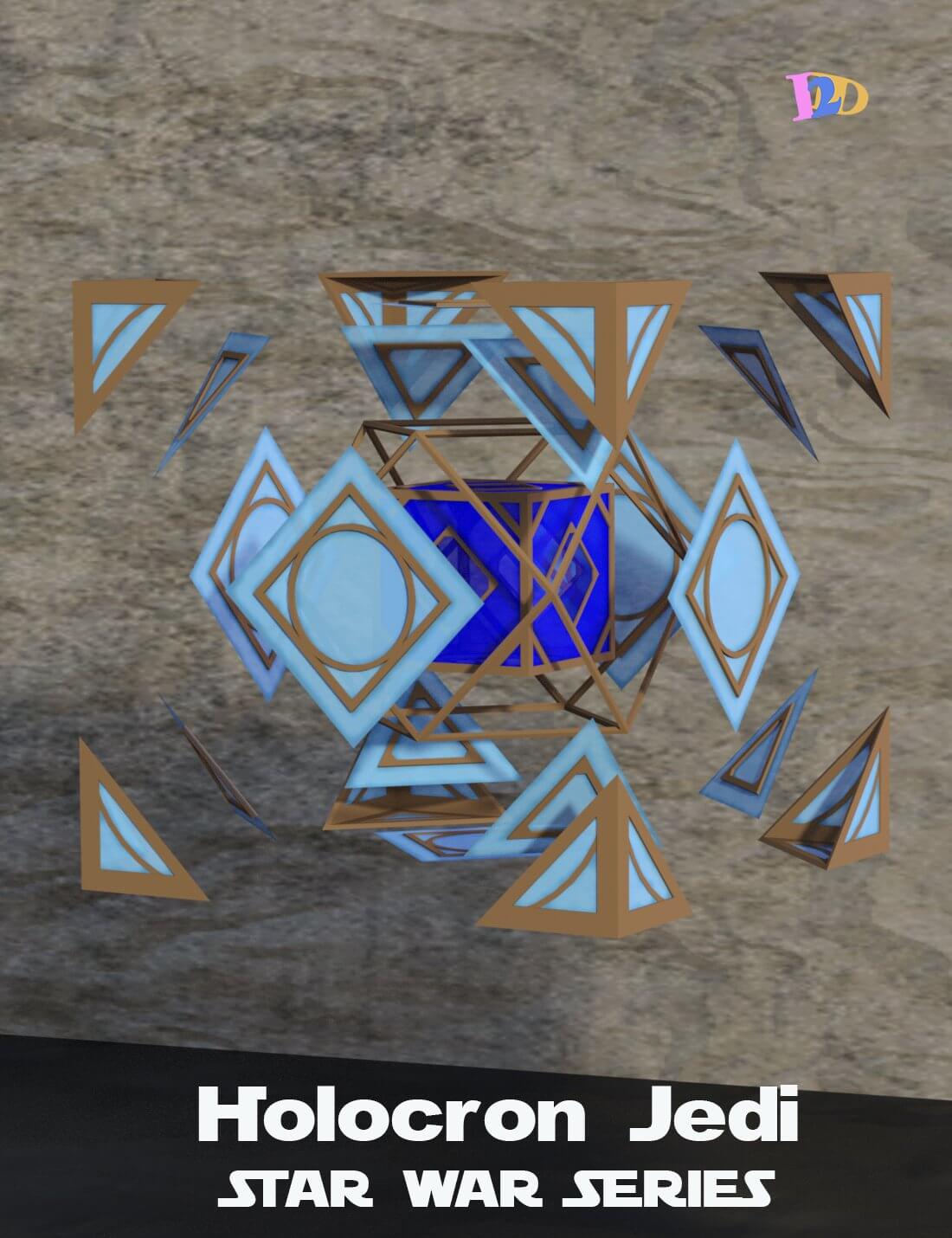 Jedi Holocron - Daz Content by den