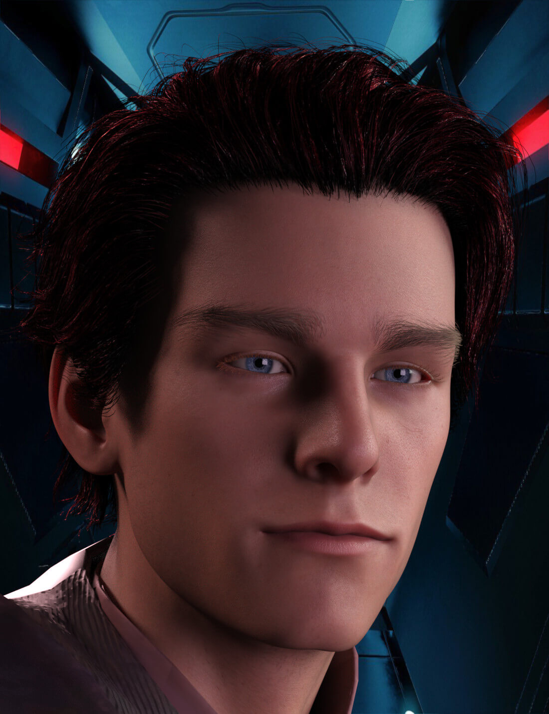 G9 dForce Cal Hair for Genesis 9 - Daz Content by den