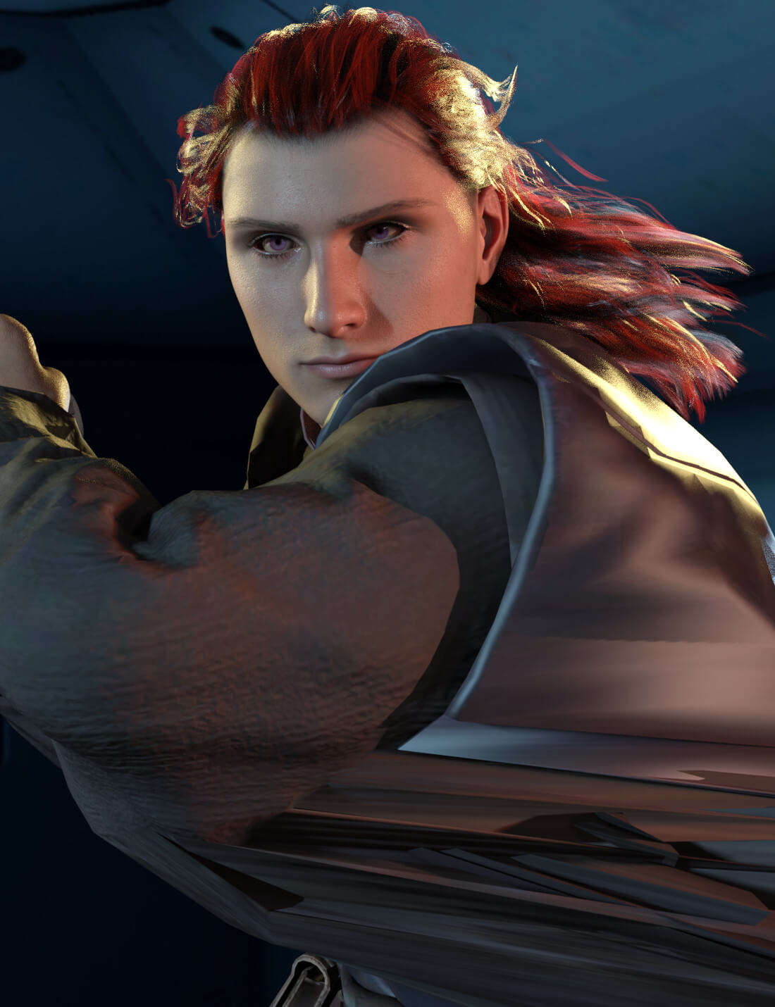 Star Wars Series: LT Galen Marek HD for Genesis 9 - Daz Content by den