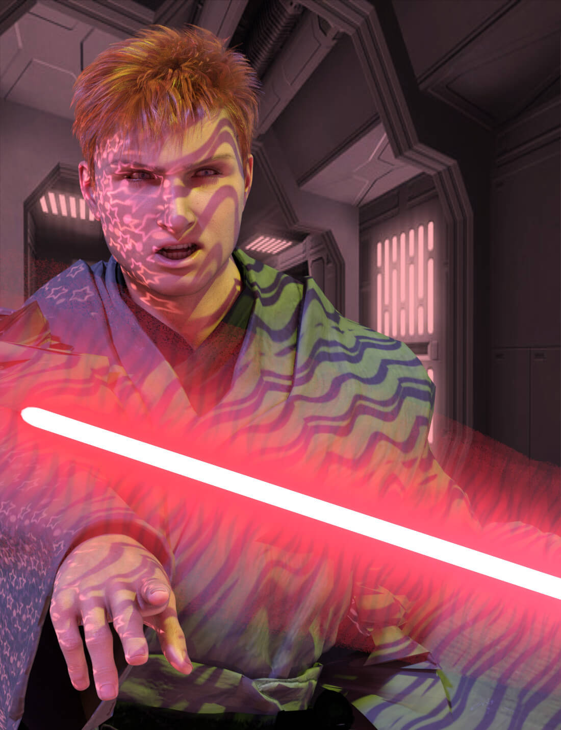 Star Wars Series: LT Galen Marek HD for Genesis 9 - Daz Content by den